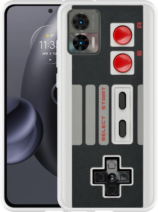 Motorola Edge 30 Neo Hoesje Retro Controller Classic - Designed by Cazy ...