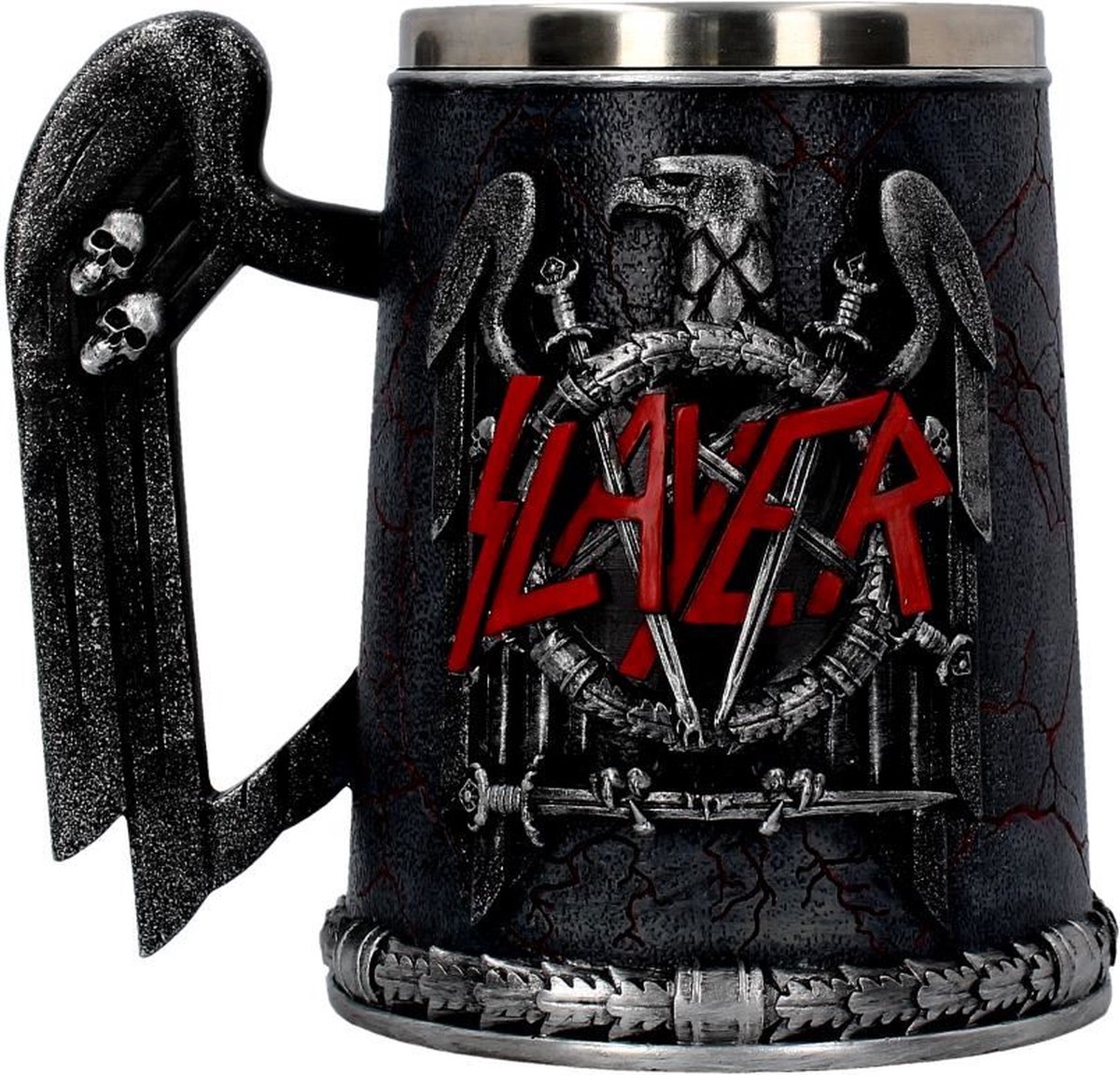 Nemesis Now - Slayer - Bierpul - Zwart - 14cm - 600ml | bol.com
