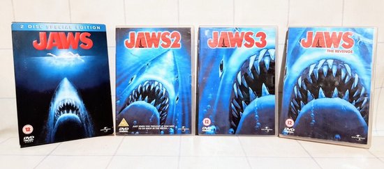 Jaws 1-4 complete (5 disc) (Dvd), Robert Shaw, Richard Dreyfuss ...