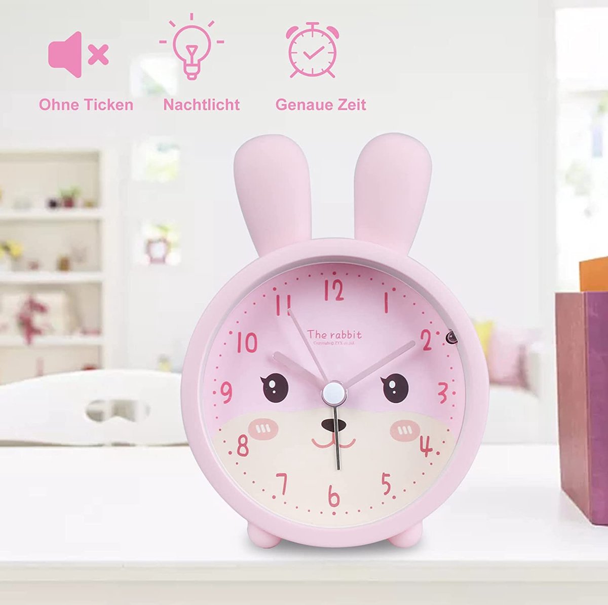 Wekker voor kinderen – Meisjes Jongens Wekker – Alarm clock for ...