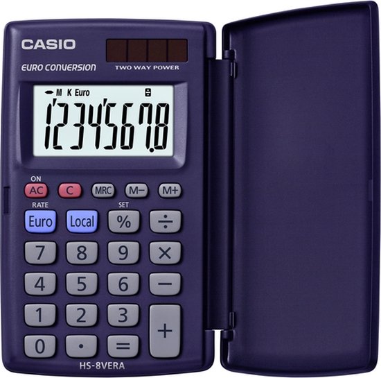 Casio Hs8Ver - Rekenmachine | bol.com