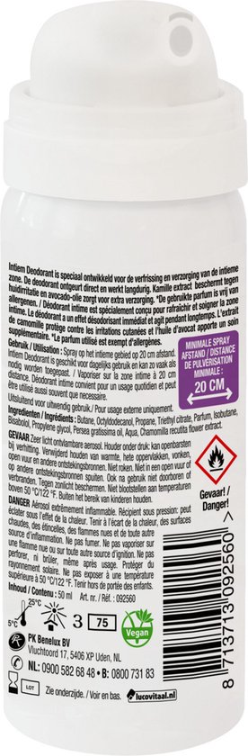 Lucovitaal Vagimed Intiem Deo 50 ml | bol