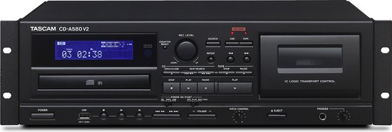 Tascam CD-A580 V2 - Professionele Studio CD Player | bol