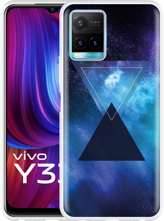 Vivo Y33s Hoesje Space - Designed by Cazy | bol