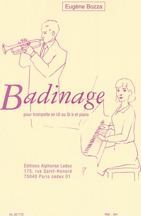 Badinage, Eugène Bozza | 9790046207129 | Boeken | bol