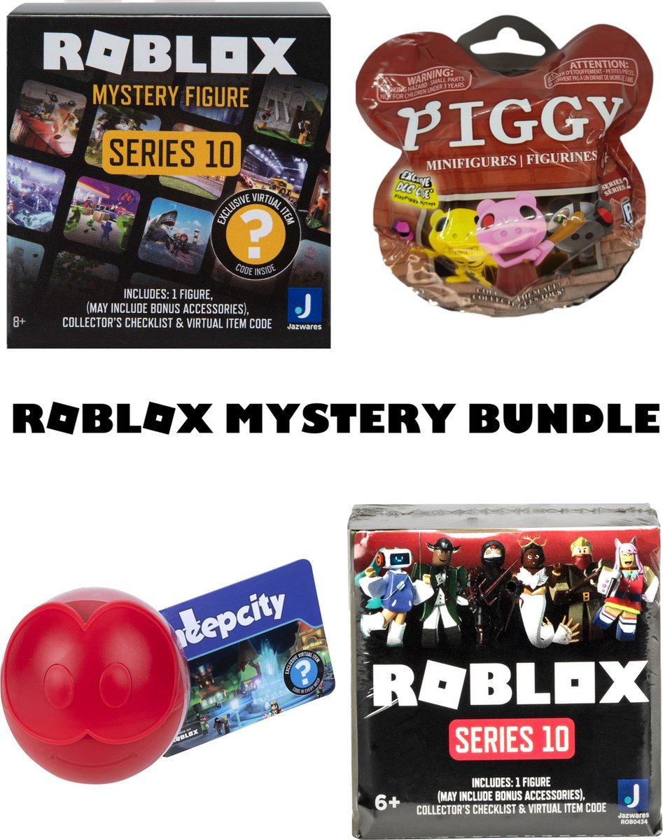 Roblox Mystery Bundle [4 verschillende mystery packs][Roblox en Piggy ...