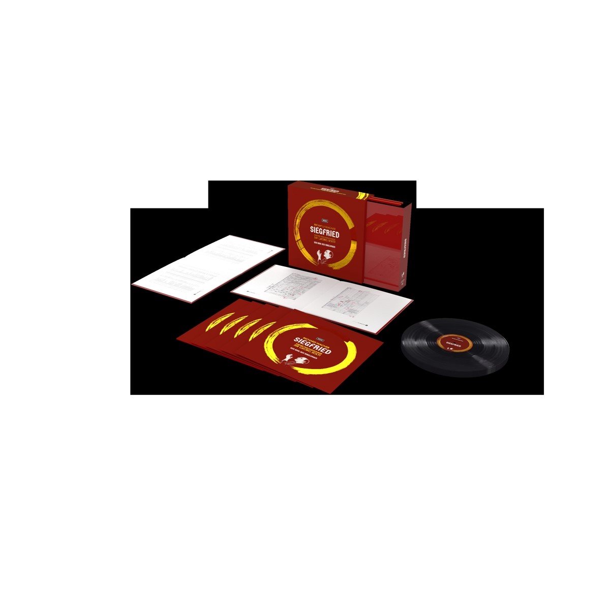 Wiener Philharmoniker, Sir Georg Solti - Wagner: Siegfried (5 LP ...