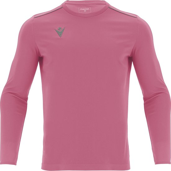 Macron Rigel Hero Voetbalshirt Lange Mouw Heren - Roze | Maat: L | bol