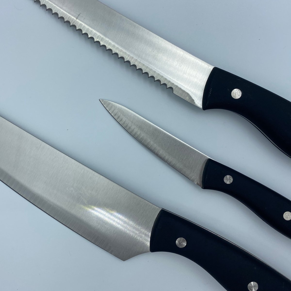 DAY Set de Couteaux - 3 Pièces - Couteau de Chef 20cm - Couteau à Pain ...