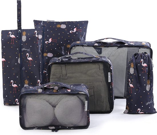 Packing Cubes Set Kleding Organizer Voor Reis Koffer Opbergzakken Voor ...