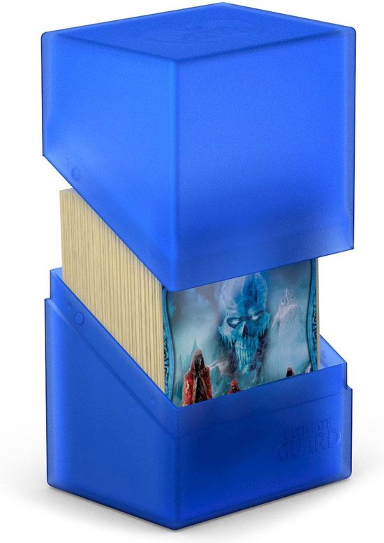 Ultimate Guard - Boulder Deck Case 80+ Standard Size - Sapphire | bol.com