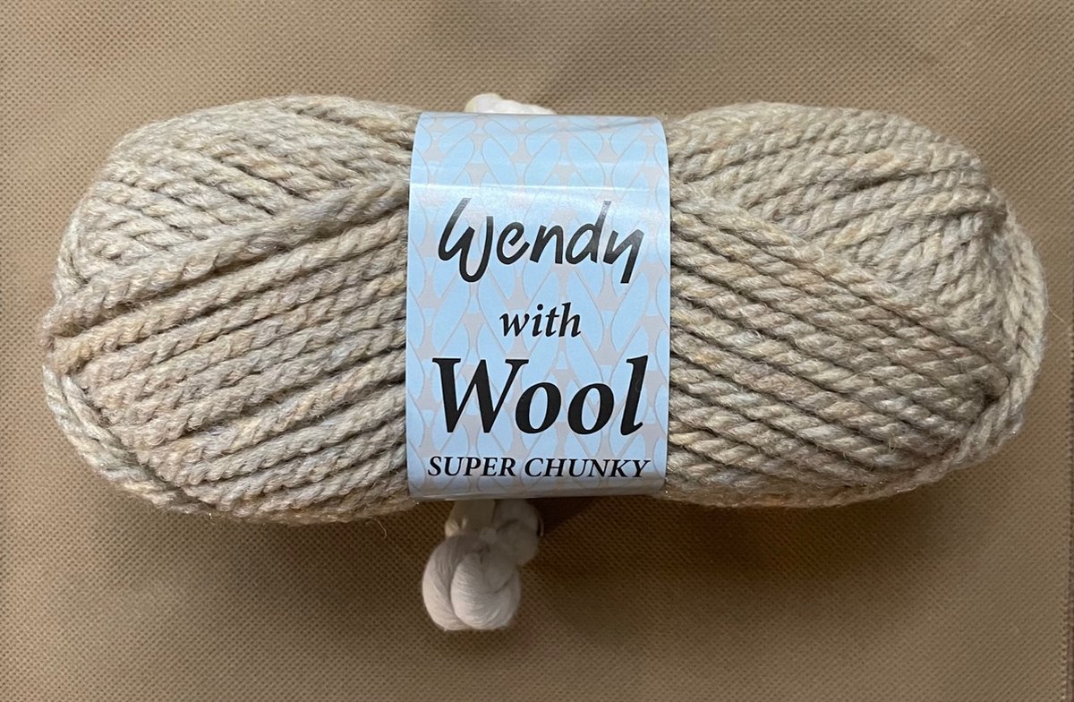 WOL-GAREN-WENDY WOOL SUPER CHUNKY 5201-PER 5 STUKS-BREIEN-HAKEN. | bol.com
