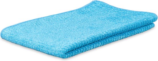 Quadri Dweil microvezel 40 x 80 cm blauw 5 stuks | bol