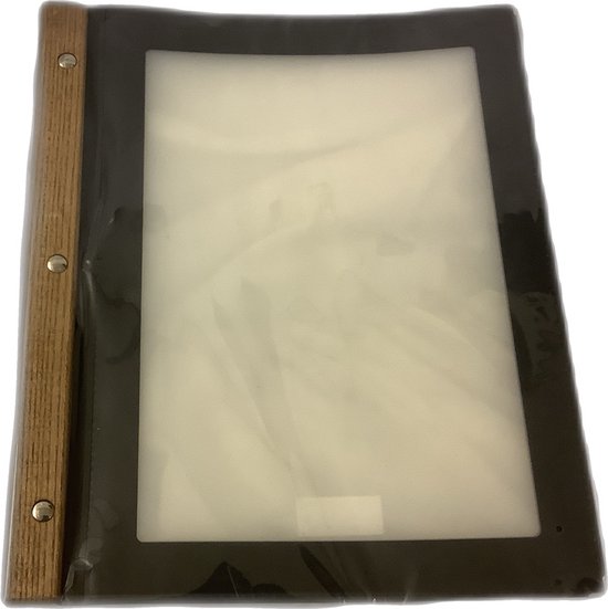 multimap menu kaart zwart bruin | bol.com