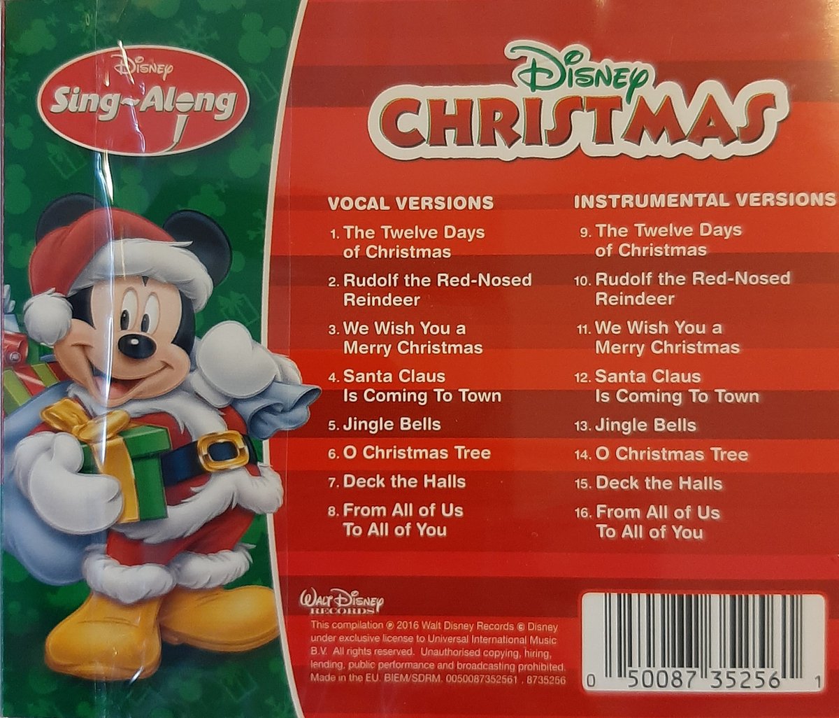 Disney Sing-Along - Disney Christmas, various artists | CD (album ...