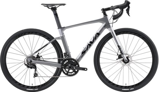 SAVA Gravel Bike Racefiets Carbon Mudrunner2 28 inch racefiets 40c ...