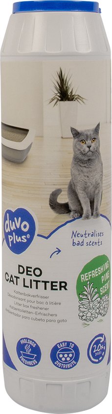 Deo kattenbakverfrisser dennengeur 750gram | bol