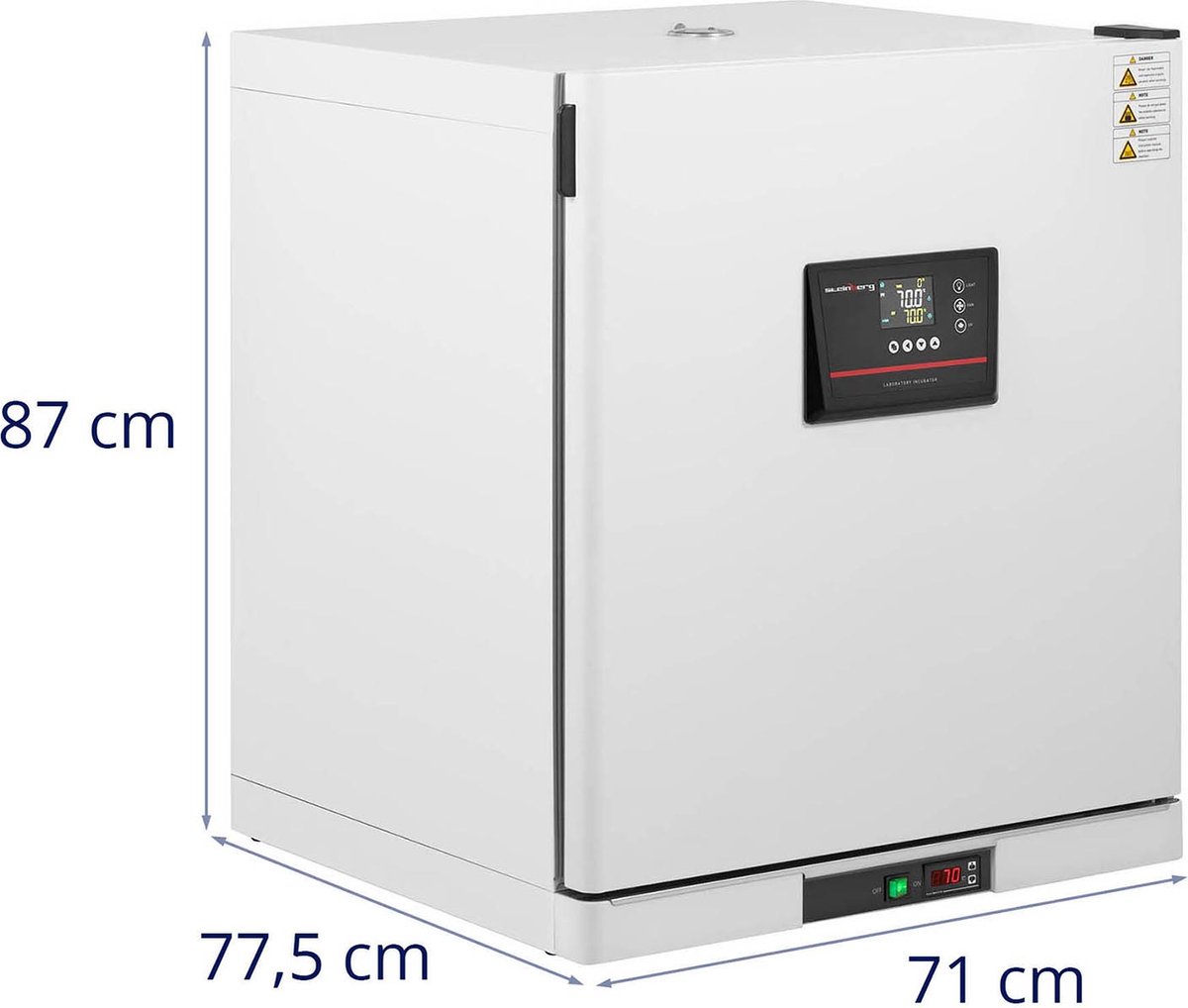 Steinberg Systems Incubadora de laboratorio - tot 70 °C - 210 l ...
