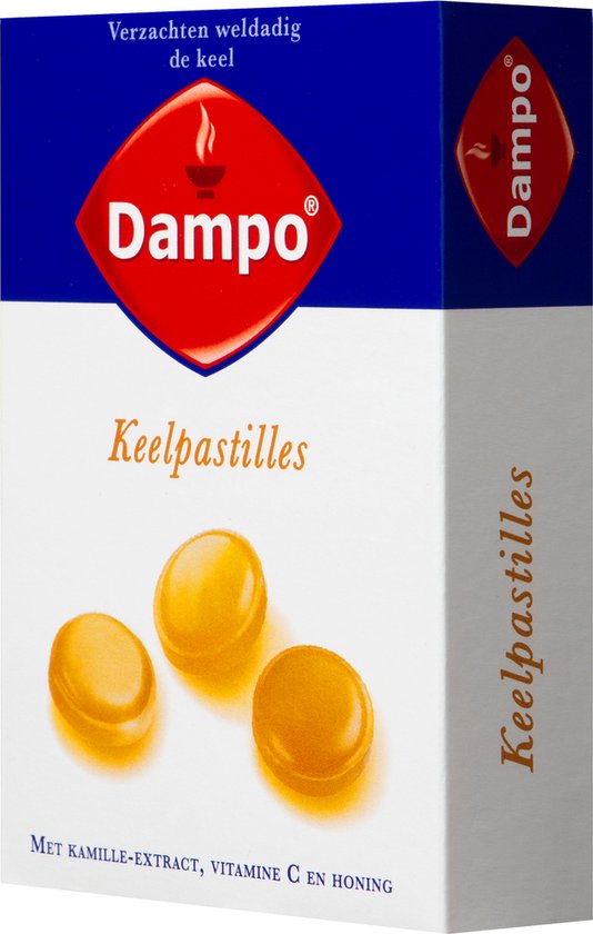 Dampo Keelpastilles - Keelverzorging - 24 stuks | bol.com