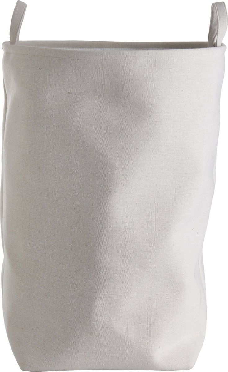 DAY Wasmand - Ronde Wasmand - Incl. Sluiting - Canvas - Wit | bol.com