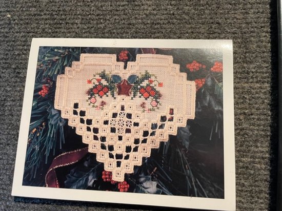 Hardanger Patroon Cross, N Patch Christmas In Mij Heart | bol.com