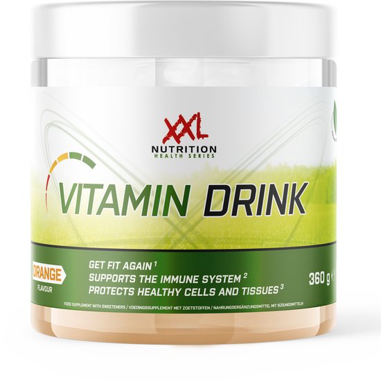 XXL Nutrition - Vitamin Drink - 360 gram - Orange | bol.com