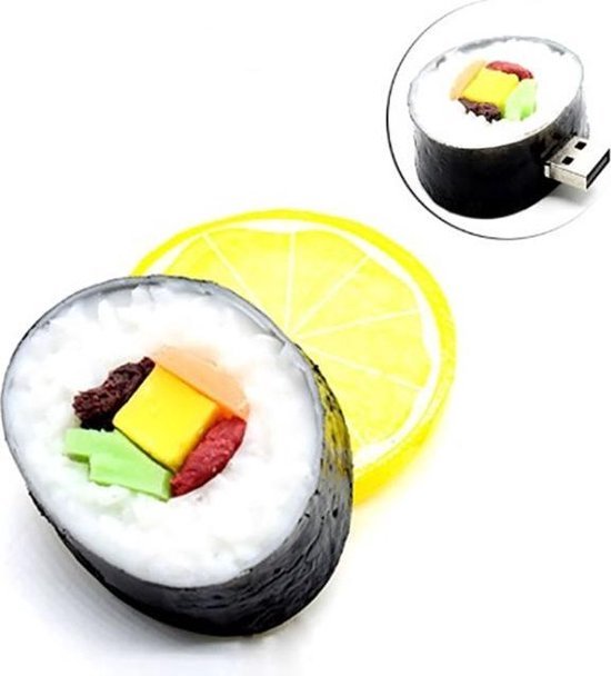Sushi usb stick 128GB -1 jaar garantie – A graden klasse chip | bol.com