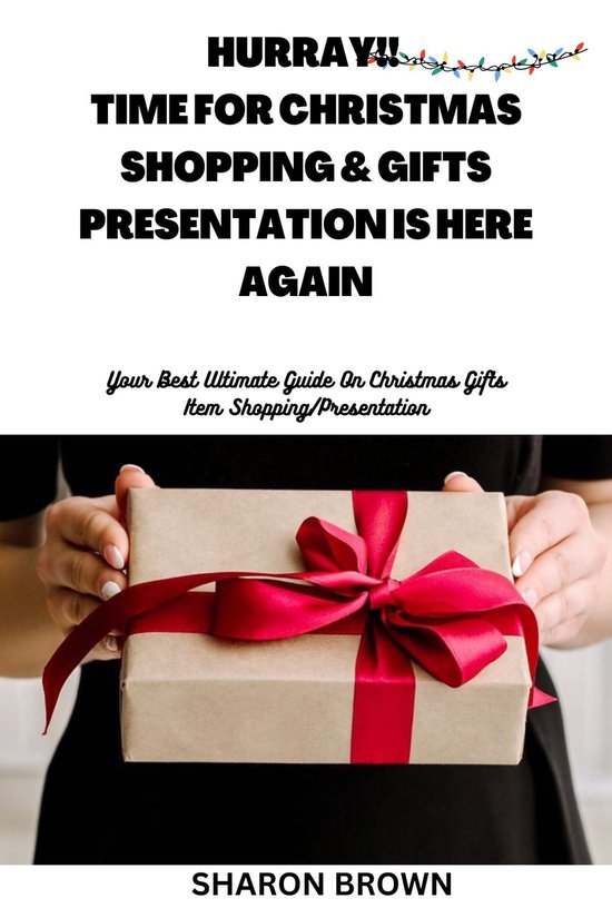 HURRAY!! TIME FOR CHRISTMAS SHOPPING & GIFTS PRESENTATION IS HERE AGAIN ...