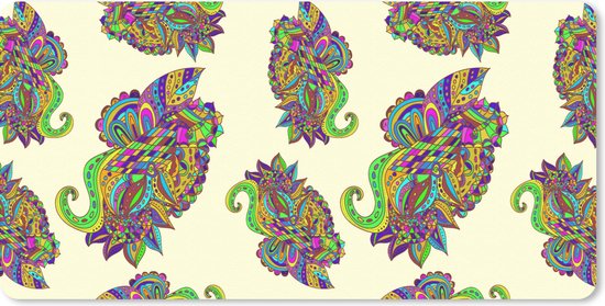 Bureauonderlegger - Regenboog - Bandana - Abstract - Patronen - 60x30 ...