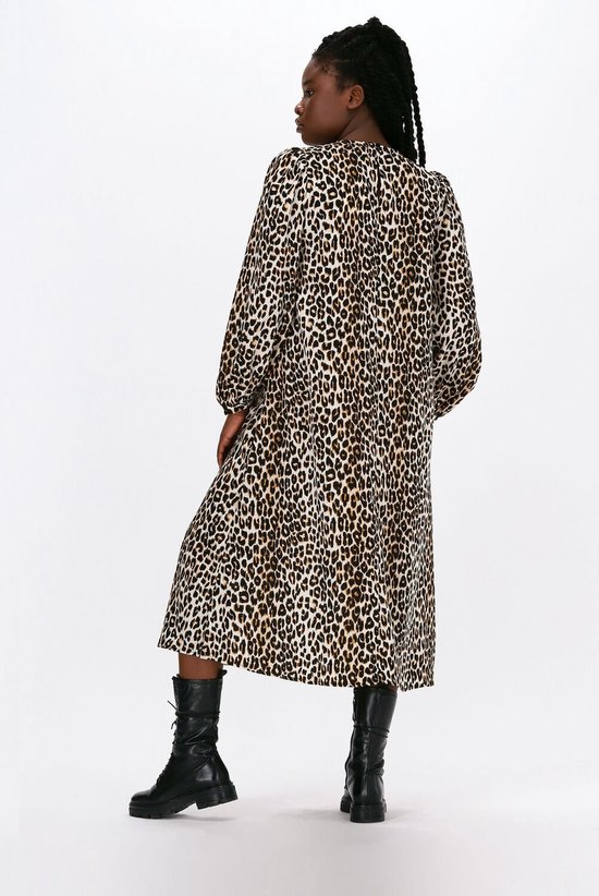 Lollys Laundry Lucas Dress Jurken Dames - Rok - Jurk - Beige - Maat XS ...