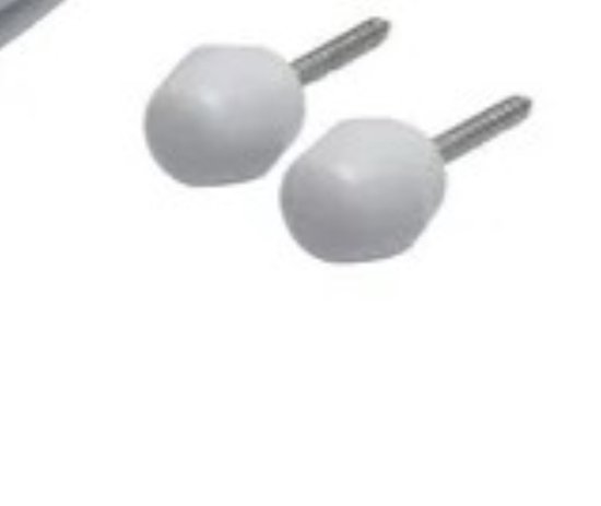 dopjes wit voor spanveer 4 tot 5 mm - flexibele gordijnroedes voor ...