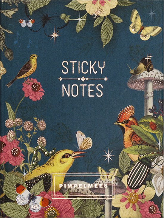 Pimpelmees sticky notes - sky | bol