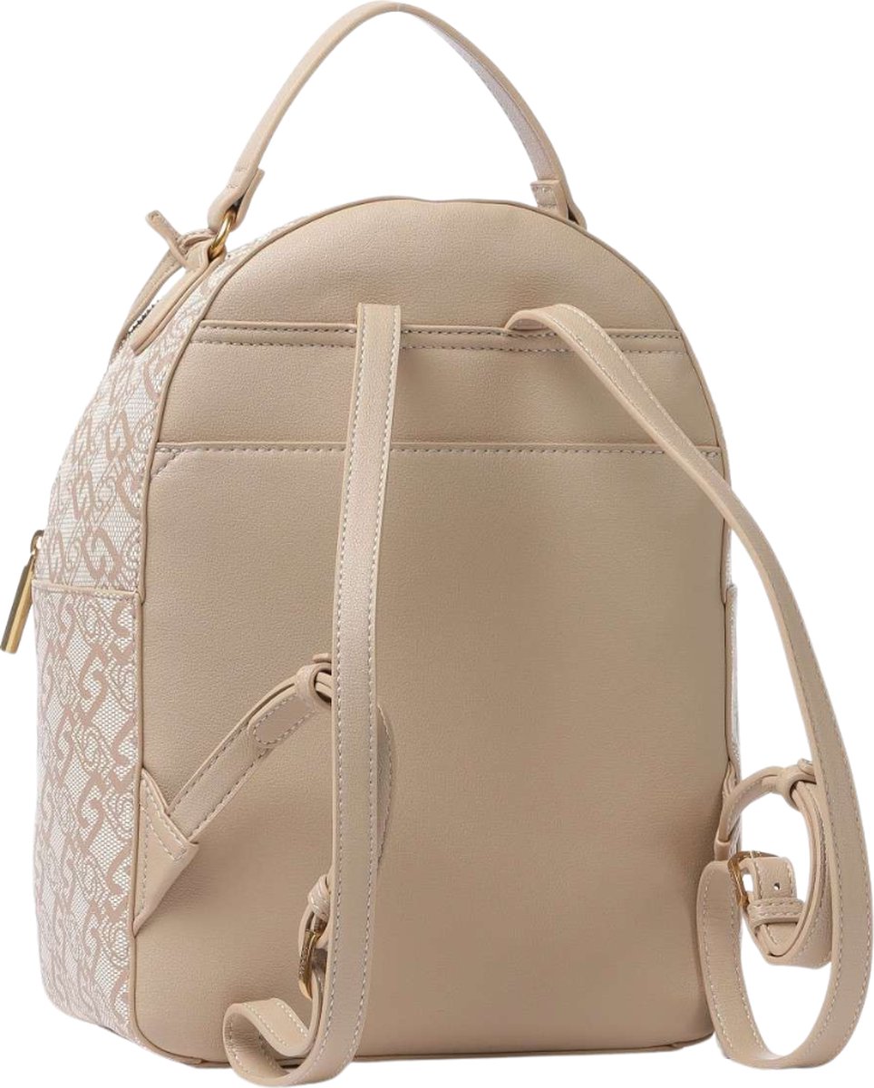 Liu Jo Clidia Dames Rugtas/Schoudertas - Beige | bol.com