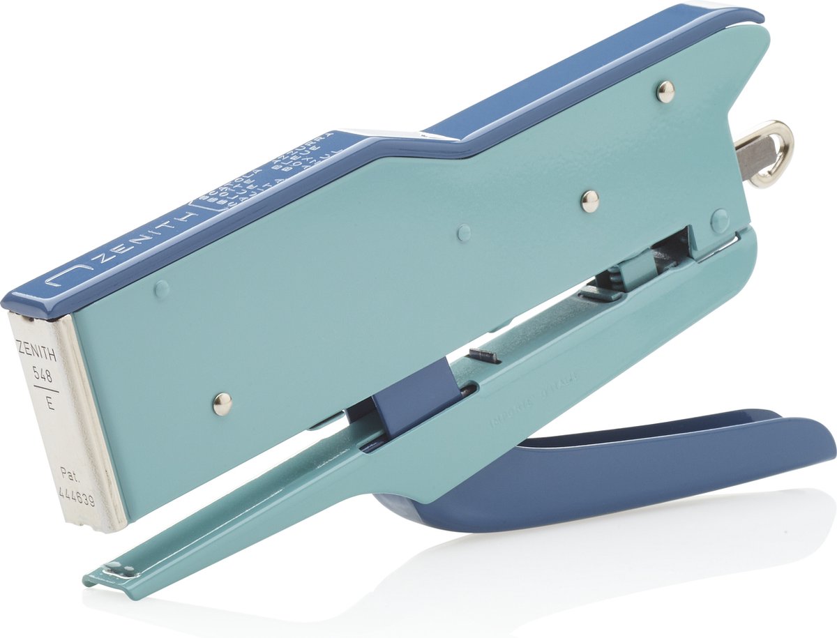 Zenith 548E - Nietmachine - Metaal - Blauw - Capaciteit 100 nietjes 130 ...