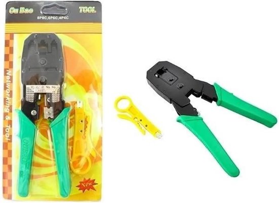 Krimptang - Modulaire Stekkers - 8P, 6P, 4P | bol