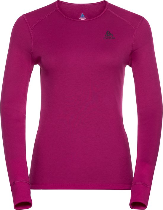 ODLO BL TOP crew neck l/s ACTIVE WARM Thermoshirt Vrouwen - Maat XS | bol