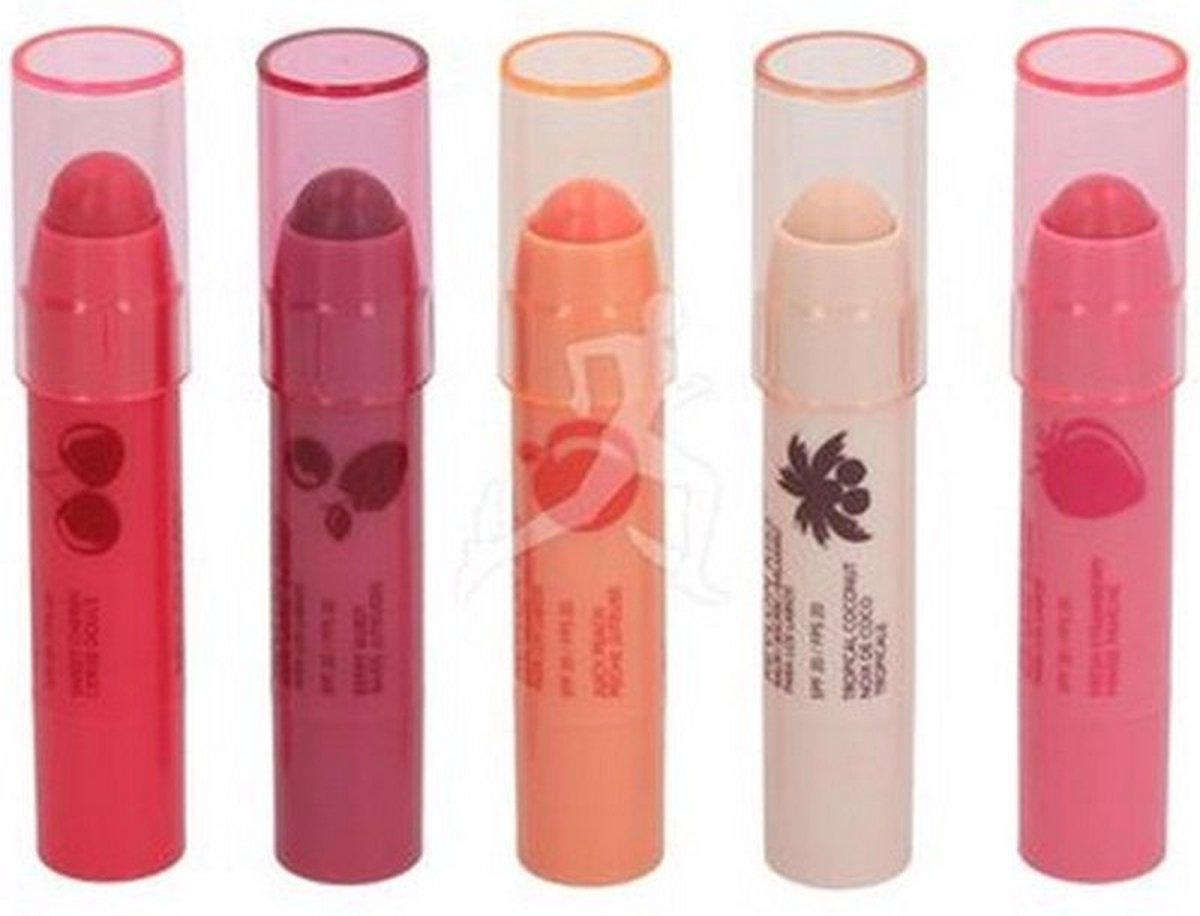 Revlon Kiss 5 Lip Balms Set - lipbalsem - 5 stuks - SPF 20 - Cadeauset ...