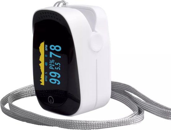 MW Medical - Saturatiemeter zuurstofmeter vinger - Oximeter - CE + FAGG ...