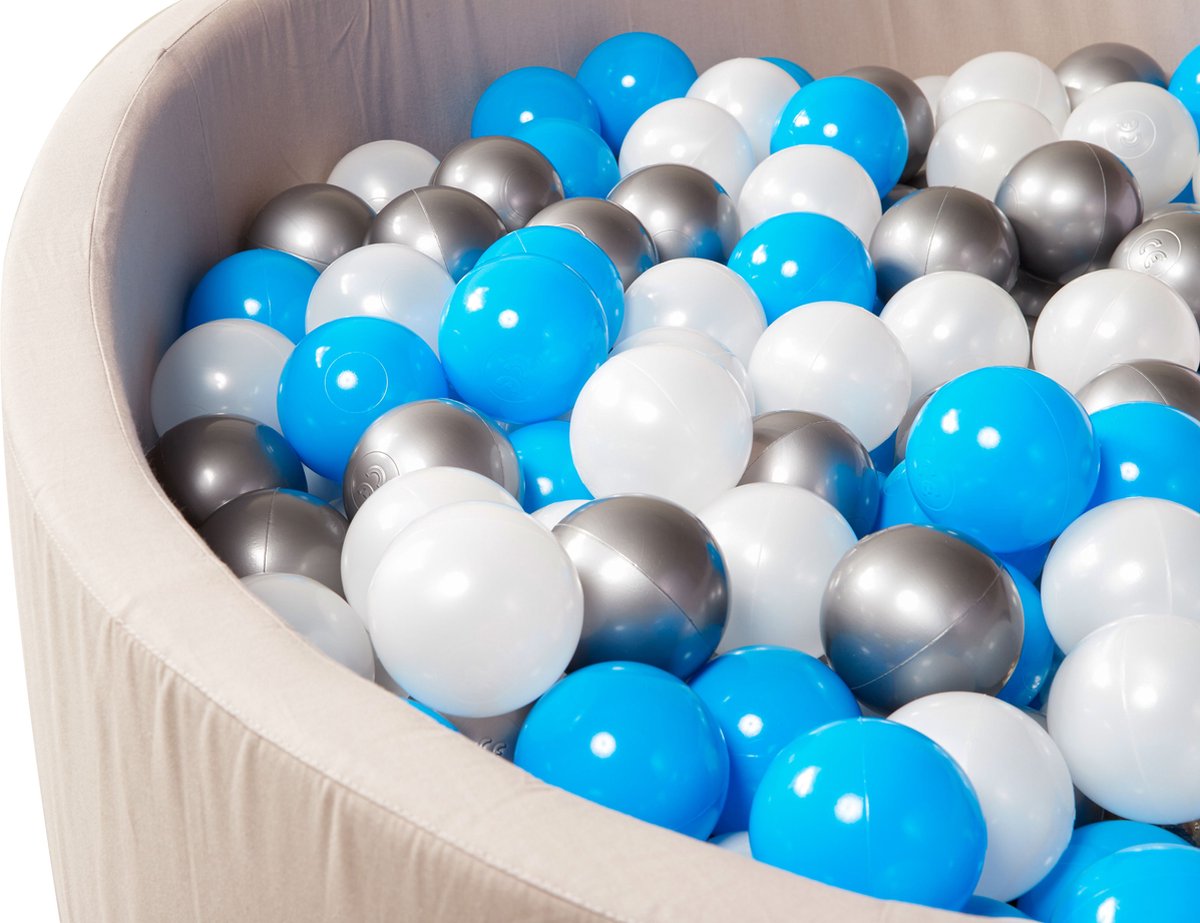 Ballenbak baby speelgoed 1 jaar blauw - Kidsdouche 100% KATOEN ...
