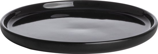 Gusta Table Tales - Bord - Zwart - ø16cm - Azur | bol