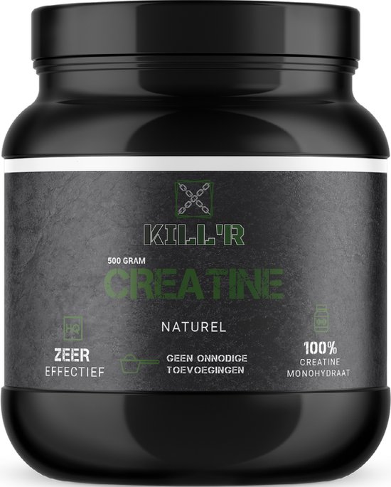 Kill'r Nutrition - Creatine Monohydraat 500 Gram | bol
