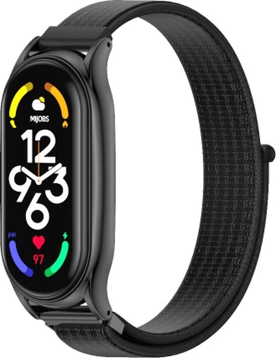 Voor Geschikt voor Xiaomi Mi Band 7/7 NFC Mijobs plus roestvrijstalen ...