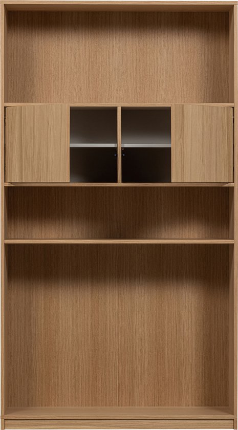vtwonen Modulair Bovenkast - Eikenhout Fineer - Naturel - 199x110x40 | bol