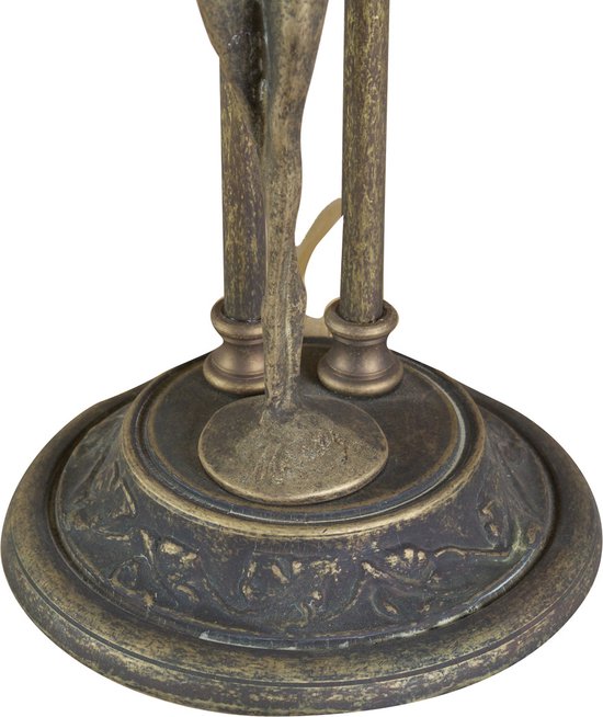 Liberty-stijl tafellamp in verouderd messing gietstuk L36XPR12XH42 cm ...