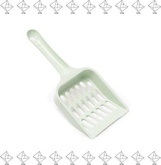 EPIN | Kattenbak Schepje | Poep Schep | 20 CM | Licht grijs | bol.com