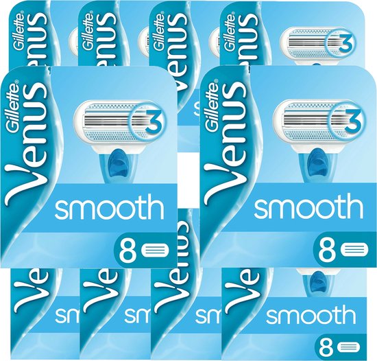 Gillette VENUS SMOOTH scheermesjes/navulmesjes – 80 Stuks | bol