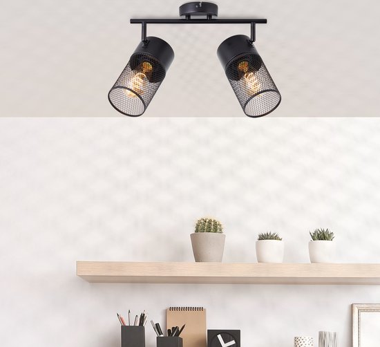 Brilliant Kamolo - Plafondspot - Zwart | bol.com