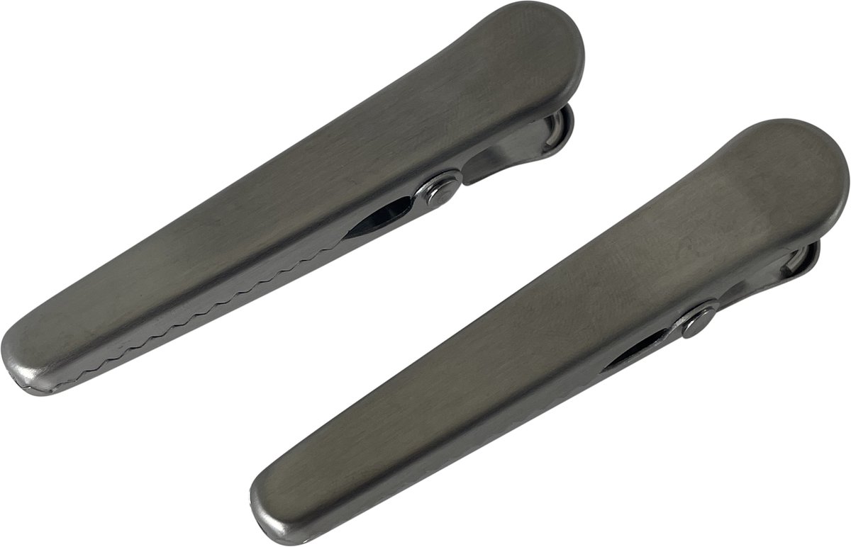 3BMT Vershoud Knijpers - RVS - beste Afsluitclips - set van 2 | bol.com