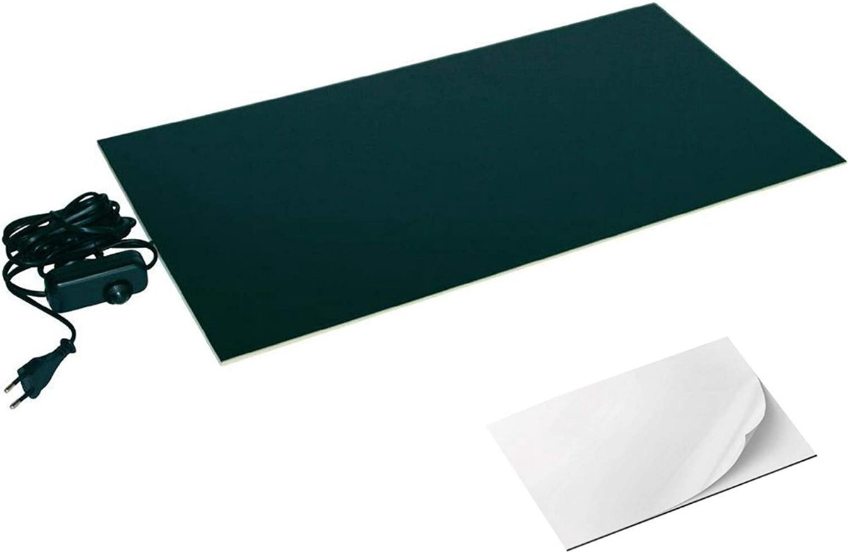 Thuiswerk Infrarood bureau verwarmer met dimmer 30x60 150W | bol