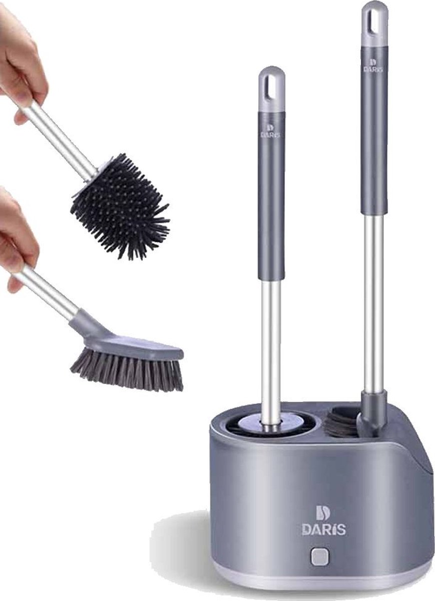 WC Borstel – Toiletborstel – Gesloten Bodem – WC Borstel Met ...